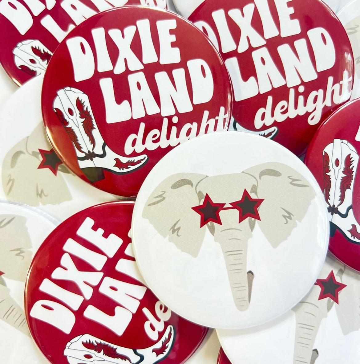 Tide Script Gameday Button – Lucca Boutique